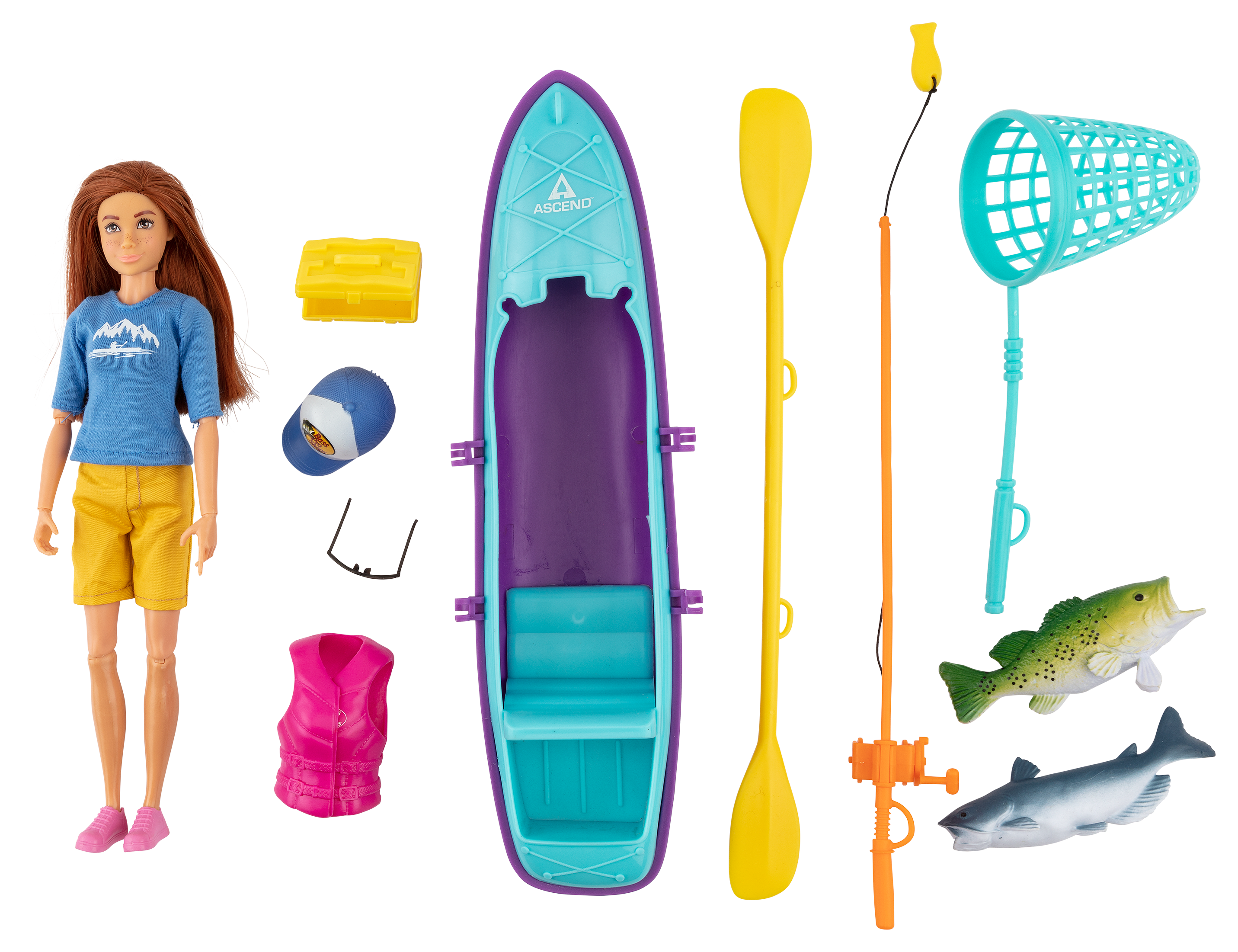 Bass Pro Shops Fishing Doll Play Set for Kids | Bass Pro Shops